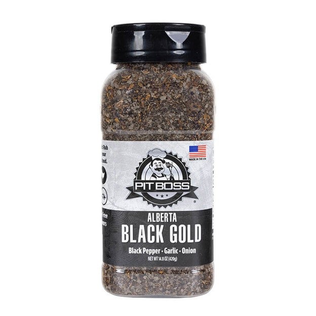 Pit Boss Alberta Black Gold Rub | GP Smokin' Pellets & Rub